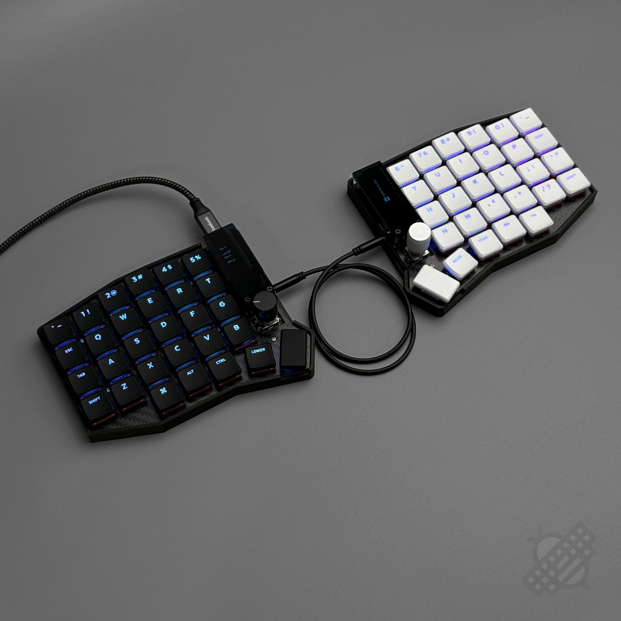 Pre-soldered Sofle RGB Choc v2.1 Wired Split Keyboard – beekeeb