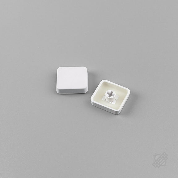 THCS-MX (Tai-Hao Choc Spaced Keycap for MX stem) Low Profile Blank Whi ...