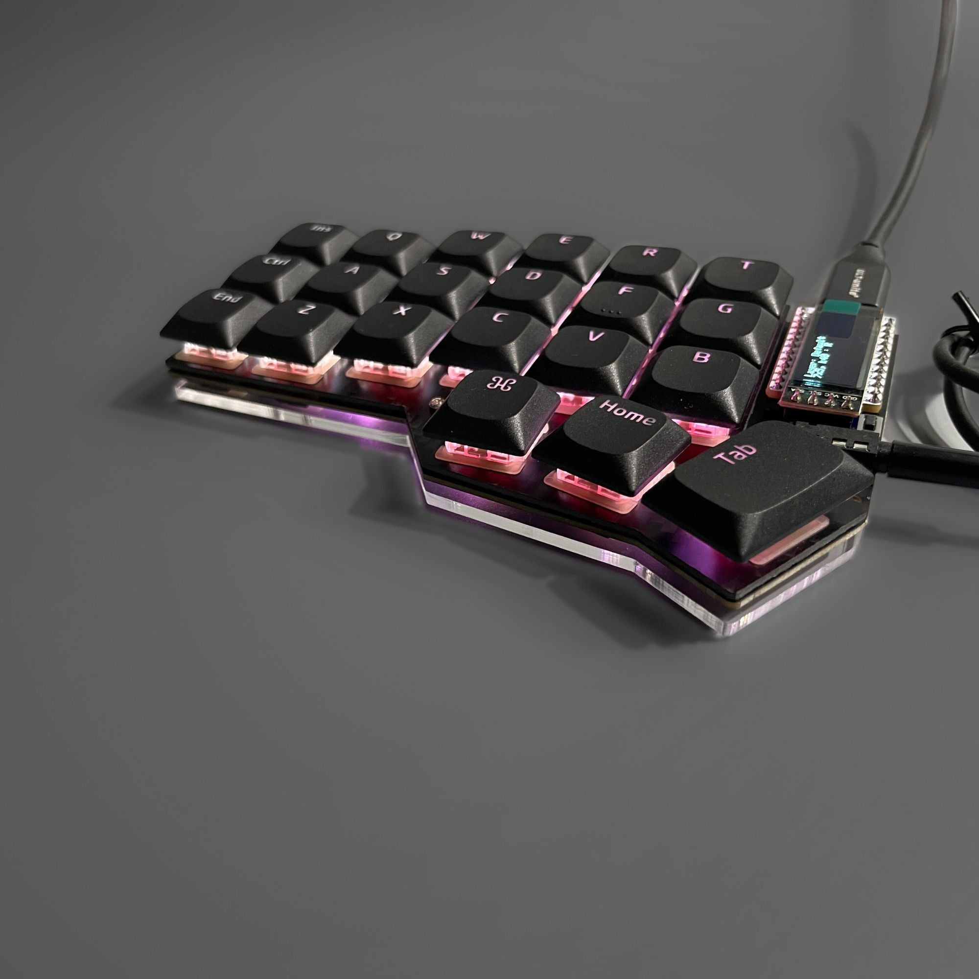 Pre-soldered Corne GLP (Gateron Low Profile) Split Wired Keyboard – beekeeb