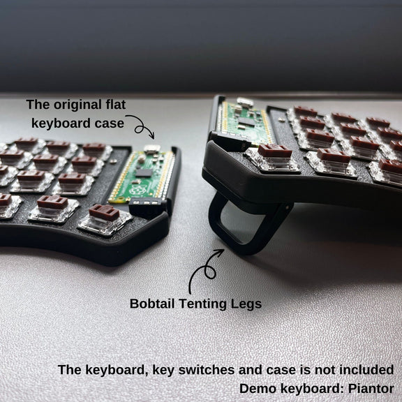 Bobtail Keyboard Tenting Legs for Split Keyboards – beekeeb