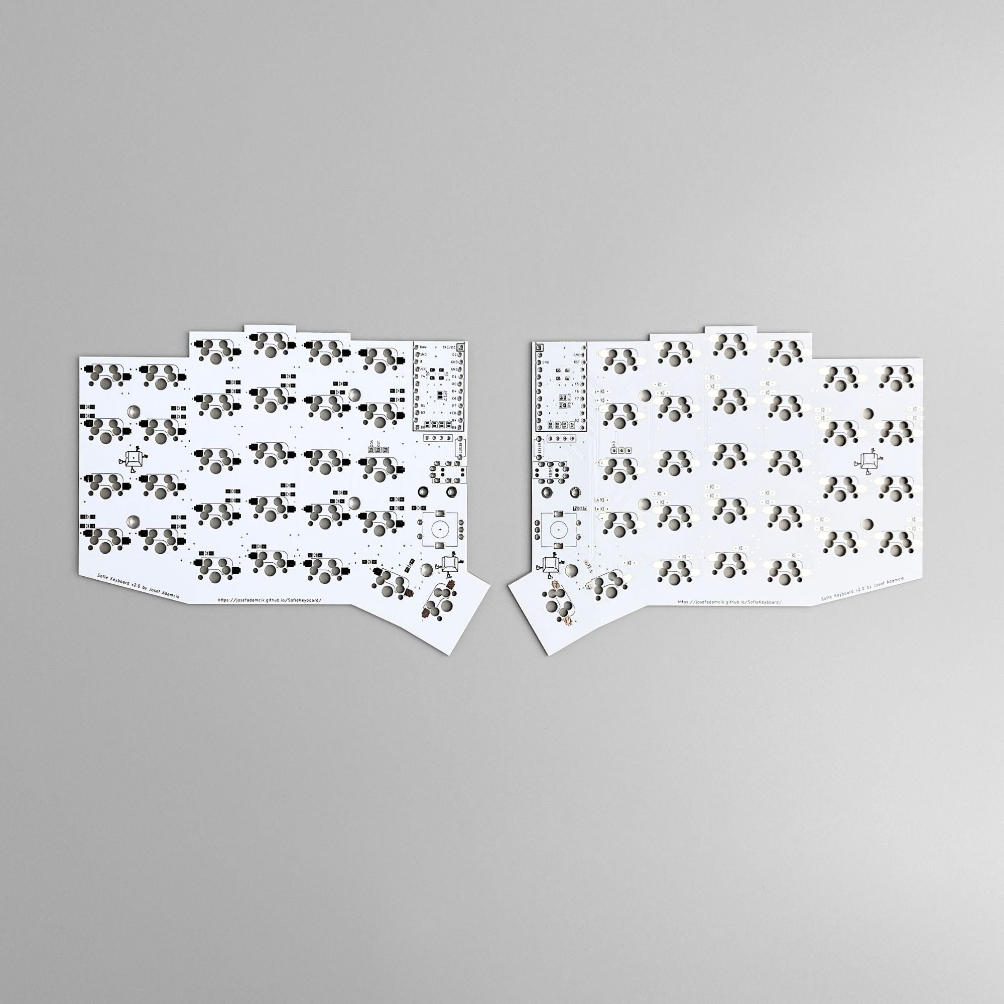 Sofle v2 SofleKeyboard v2.0.1 Split Keyboard PCB set – beekeeb