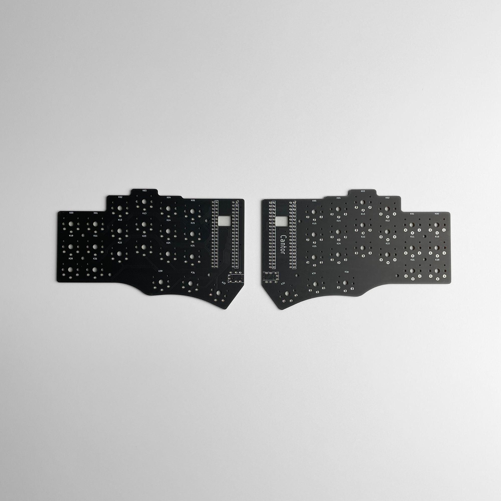 Cantor Split Keyboard PCB Set – beekeeb