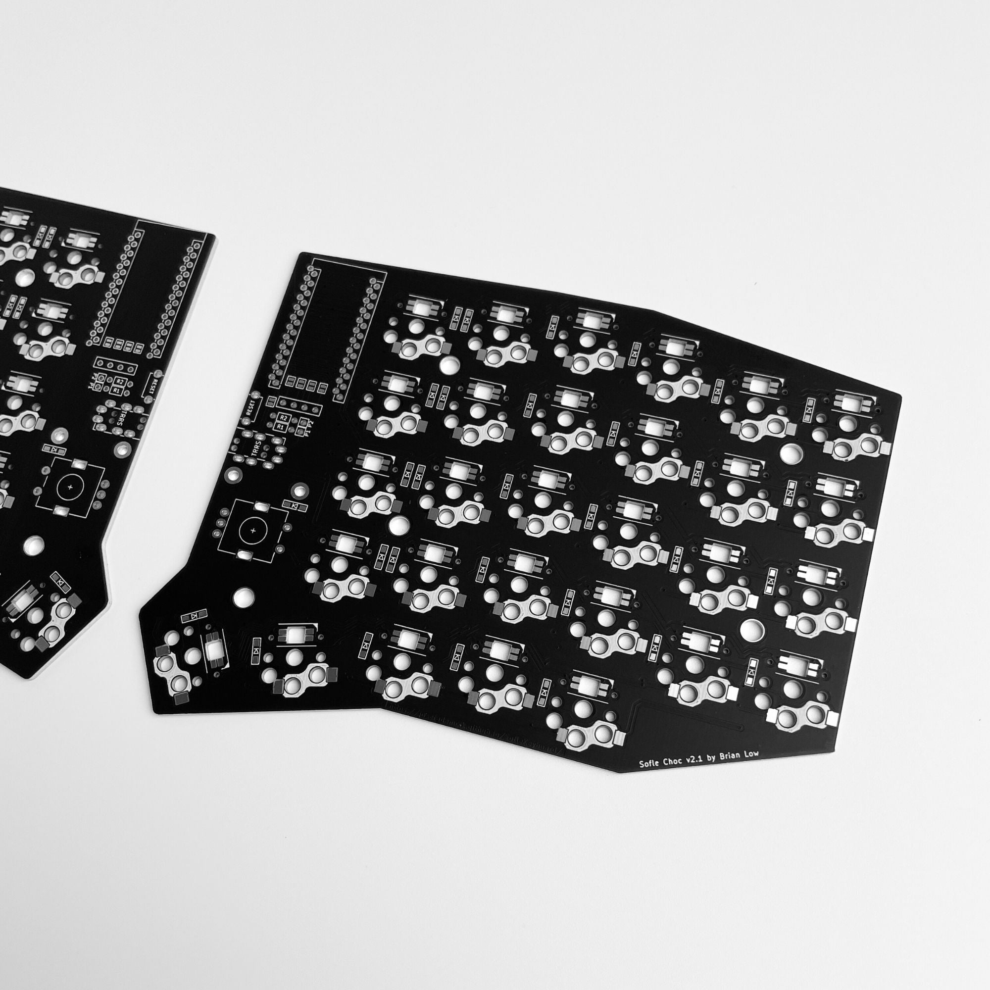 Sofle v2.1 RGB Choc Split Keyboard PCB set – beekeeb