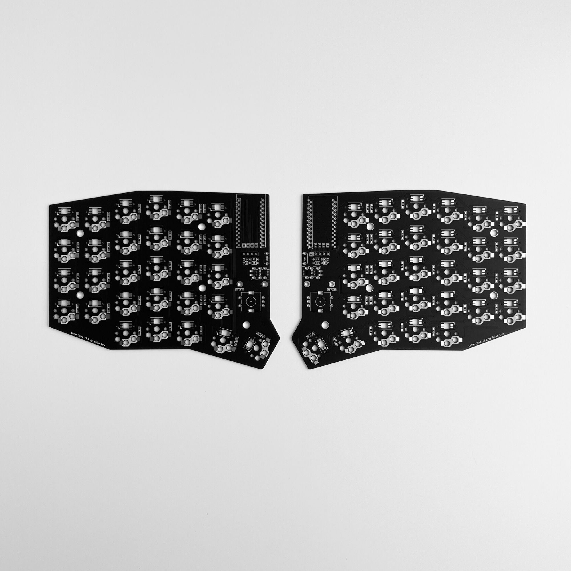 Sofle v2.1 RGB Choc Split Keyboard PCB set – beekeeb